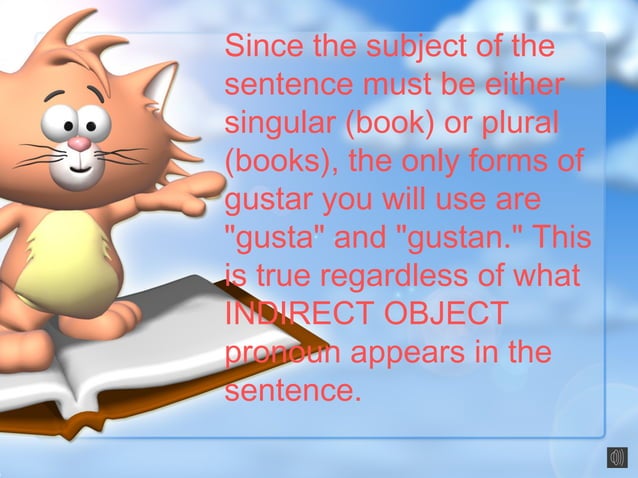 Spanish gustar | PPT | Programming Languages | Computing