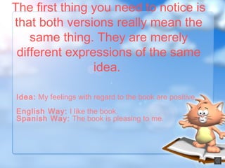 Spanish gustar | PPT