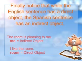 Spanish gustar | PPT