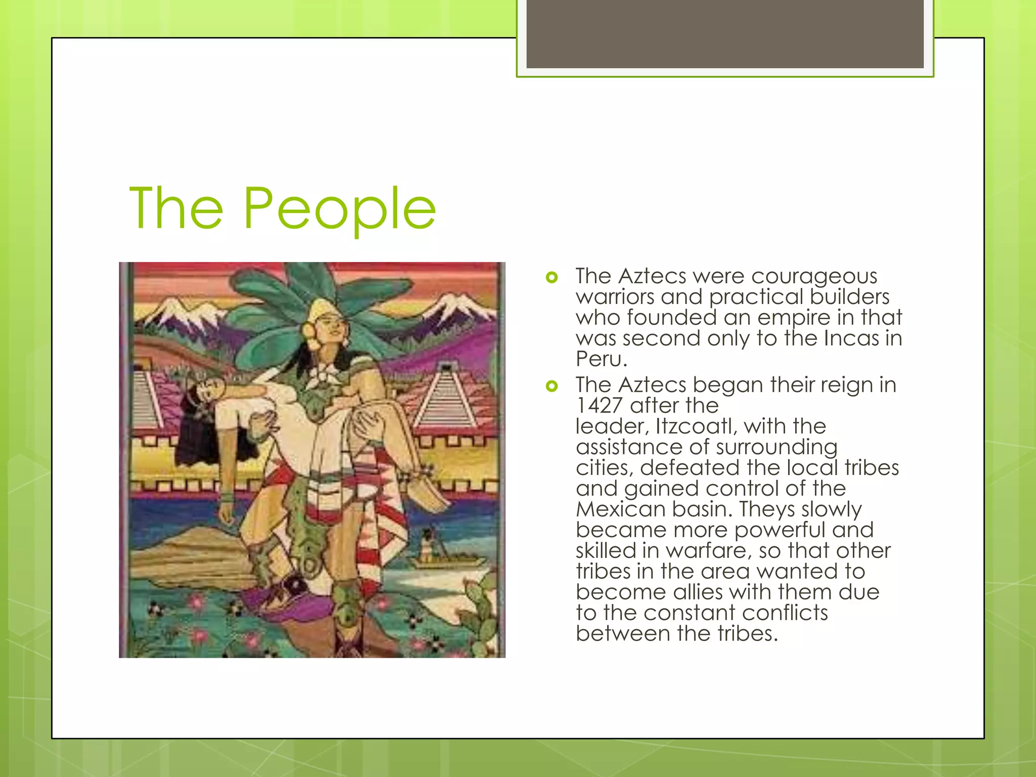 Spanish ii aztec unit | PPT
