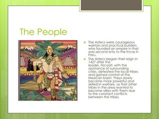 Spanish ii aztec unit | PPT
