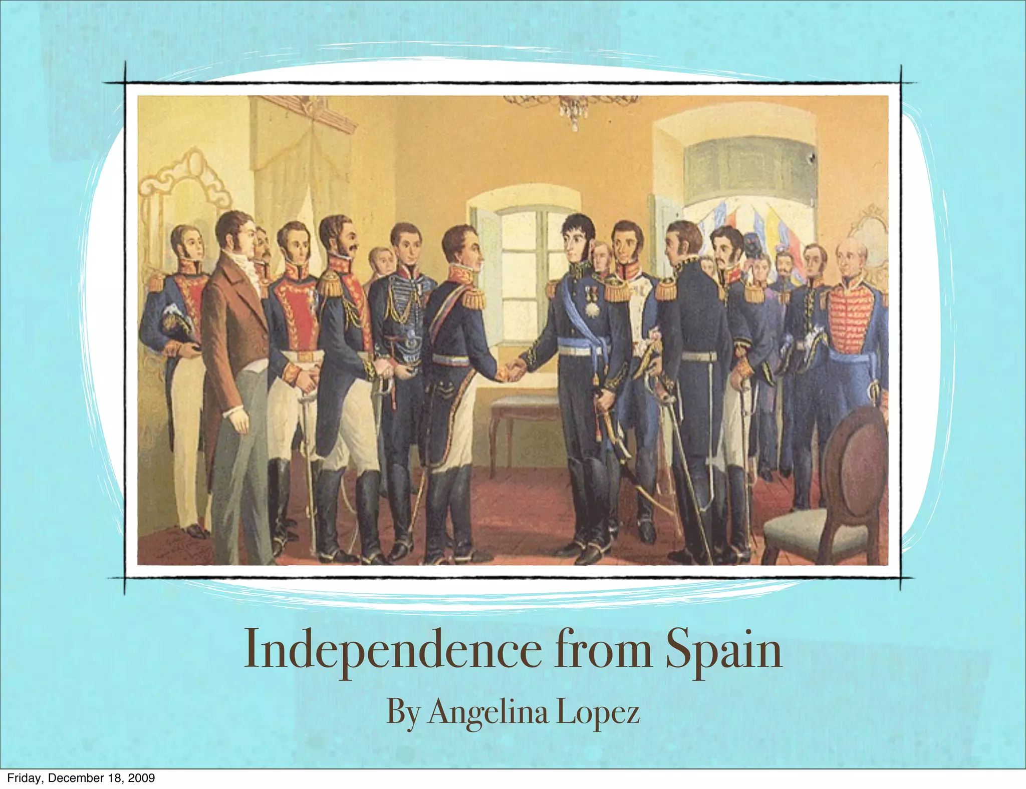 Spanish Independence | PDF