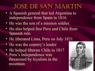 Independence Movements | PPT