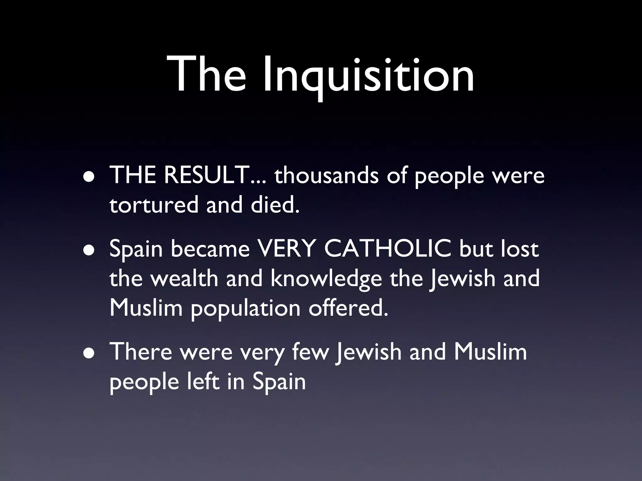 Spanish Inquisition | PPT