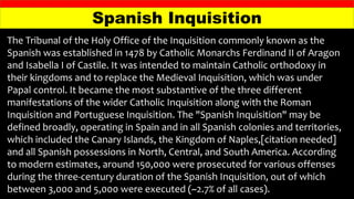 Spanish Inquisition | PDF