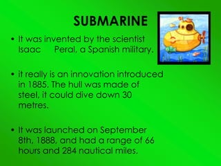 Spanish inventions | PPSX