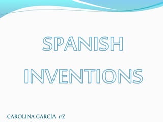Spanish inventions | PPT | Cigars | Hobbies & Interests