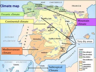 Spanish landscape and climate | PPT