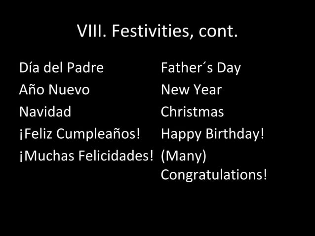 Spanish lesson 2 | PPT