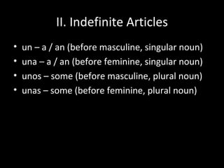 Spanish lesson 2 | PPT