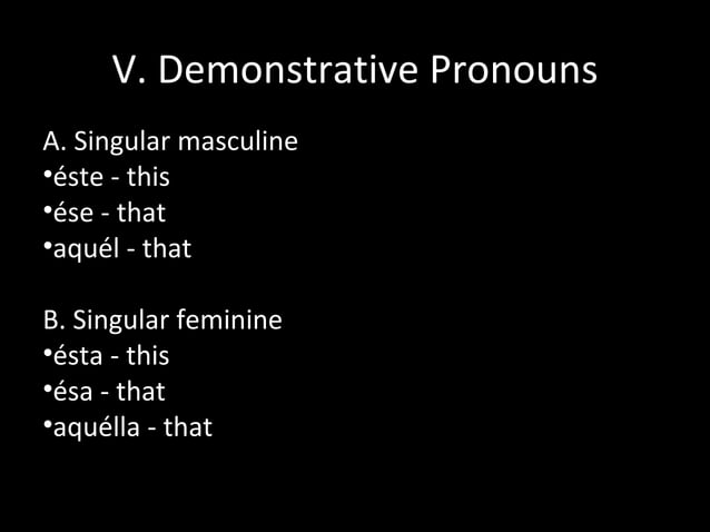 Spanish lesson 2 | PPT