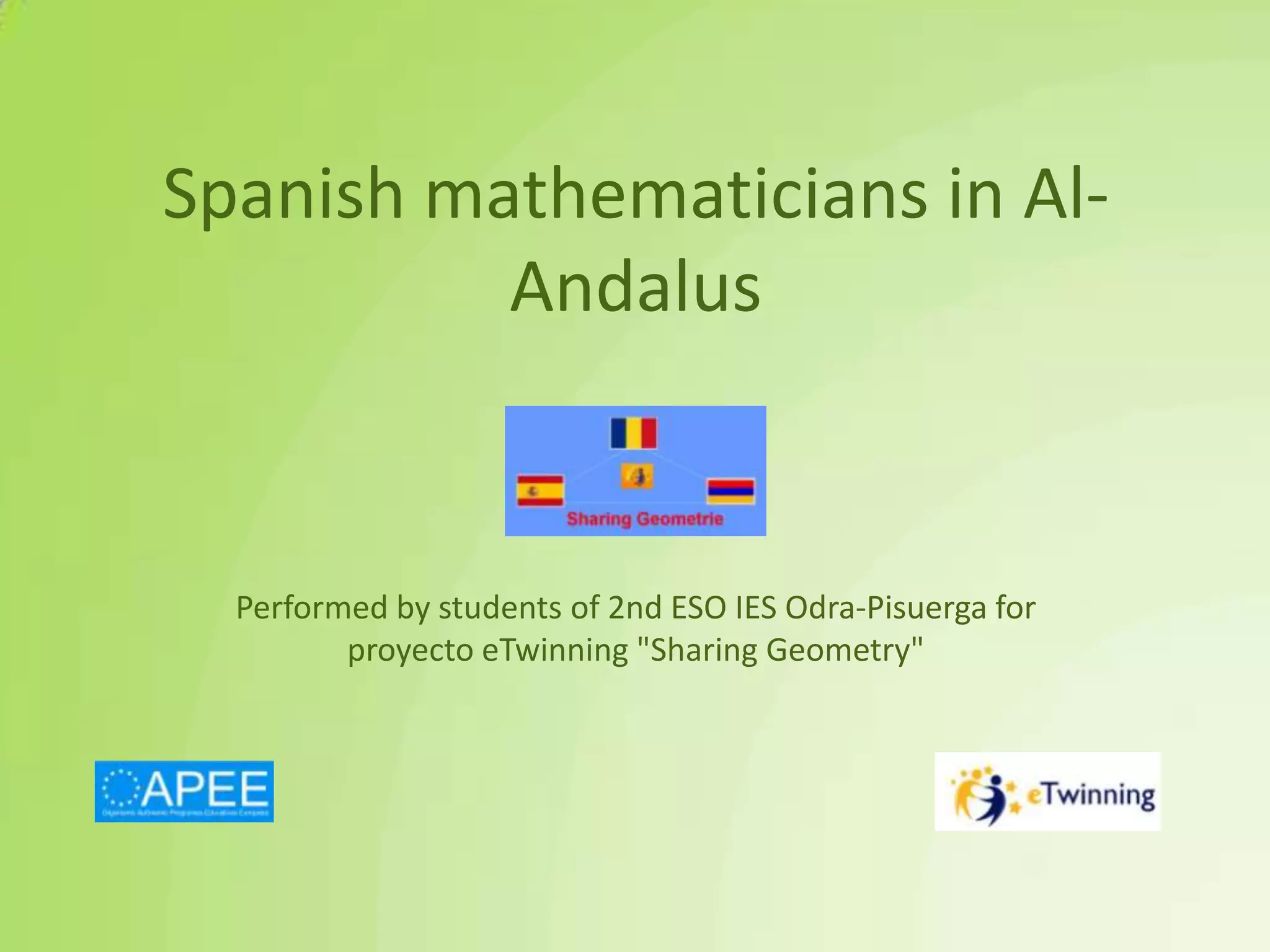 Spanish mathematicians | PPT
