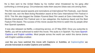 Spanish movies with closed captions in the ott | PPT
