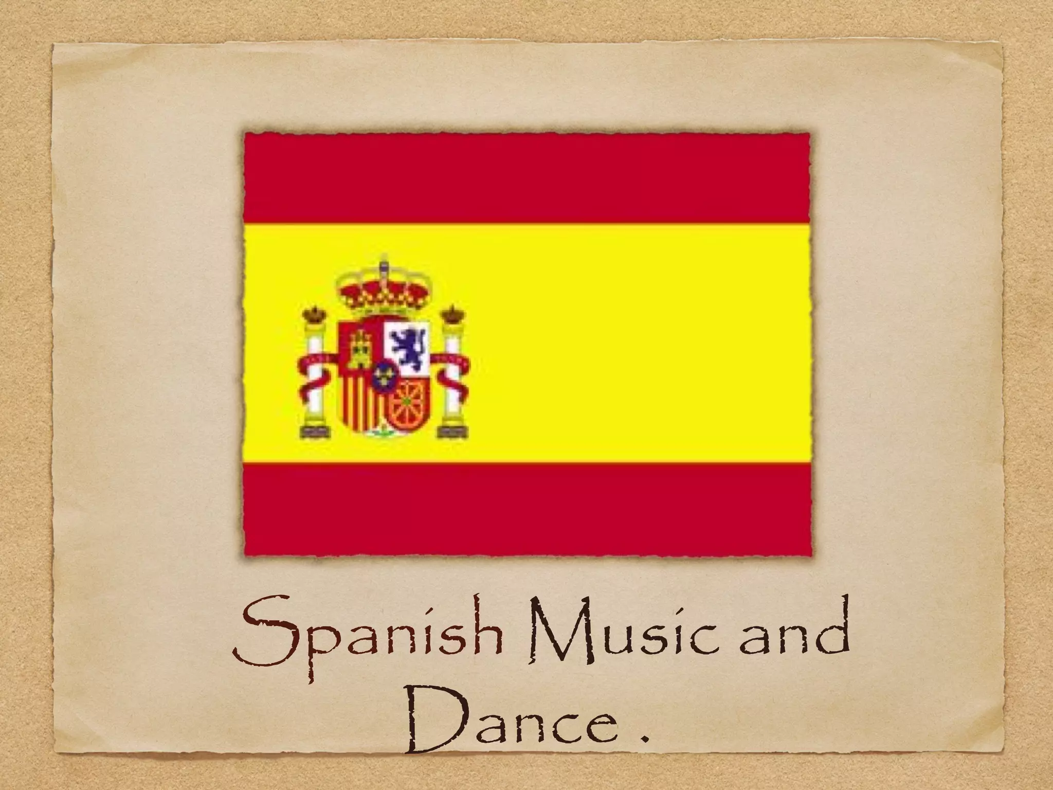 Spanish music and dance Antonio | PPT
