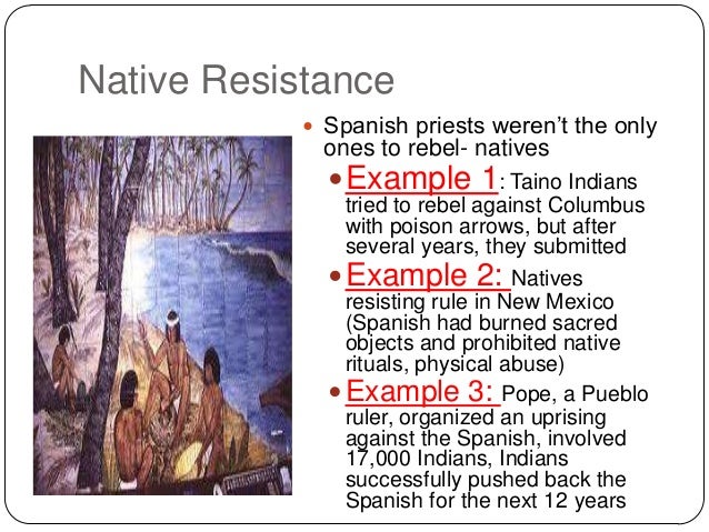 Spanish & north american colonies