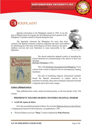 Spanish period (1) | PDF