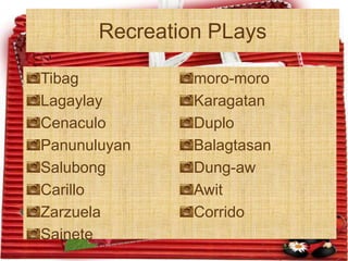 Philippine Spanish Literature | PPTX