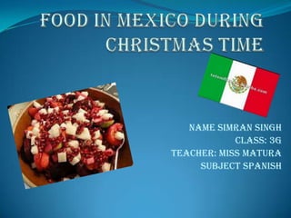 mexicos food powerpoint | PPT