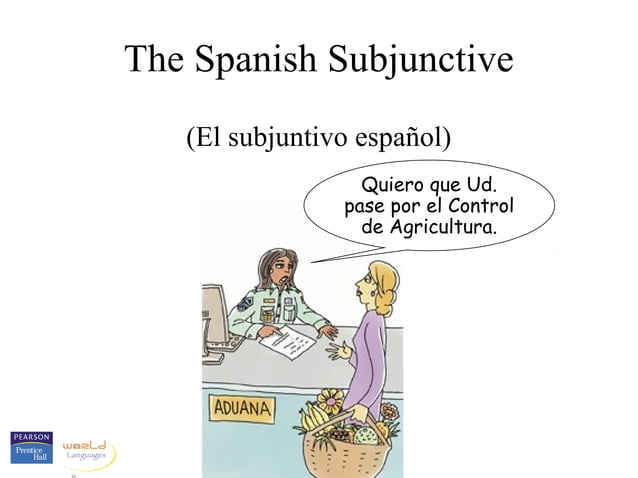 Spanish present subjunctive notes | PPT