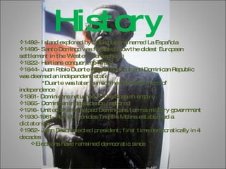 Dominican Republic (real one!) | PPT