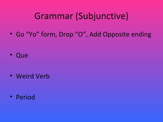 Spanish project | PPT