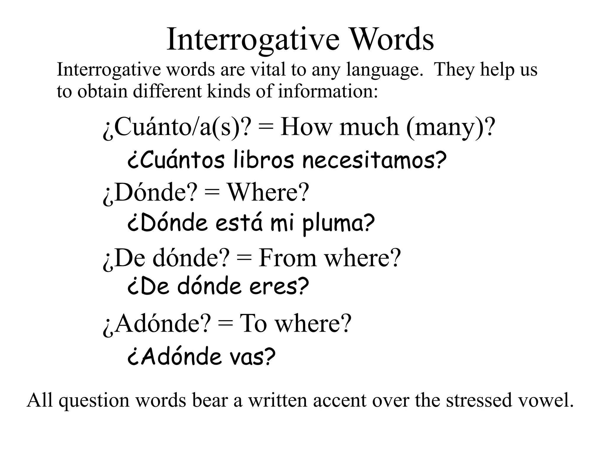 Spanish question words_powerpoint_presentation_palabras_interrogativas ...