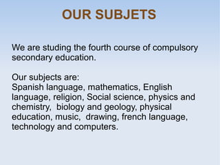 Spanish school | PPT