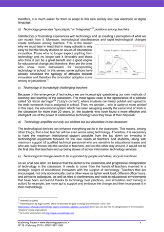 From analog to digital: new ways of teaching and learning. A quick view ...