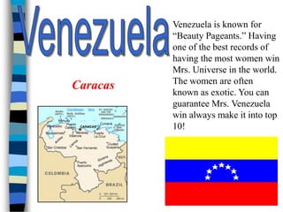 Spanish Speaking Countries Notes2.ppt | South America Travel | Travel ...