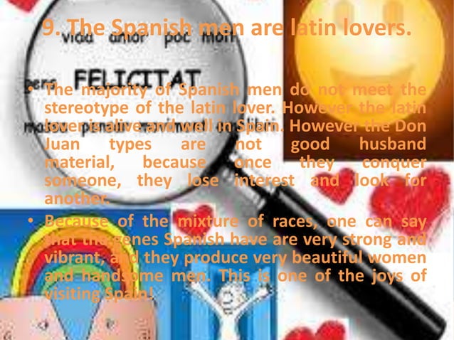 Spanish stereotypes | PPT