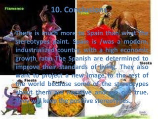Spanish stereotypes | PPTX