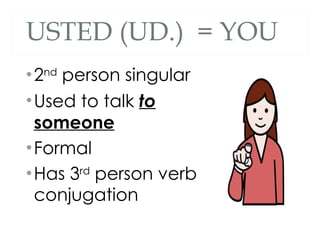 Spanish Subject Pronouns | PPT