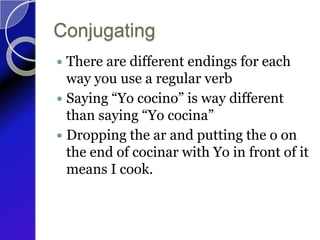 Spanish subject pronouns | PPTX