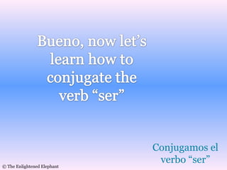 Spanish subjectpronounsandserpowerpoint | PPT