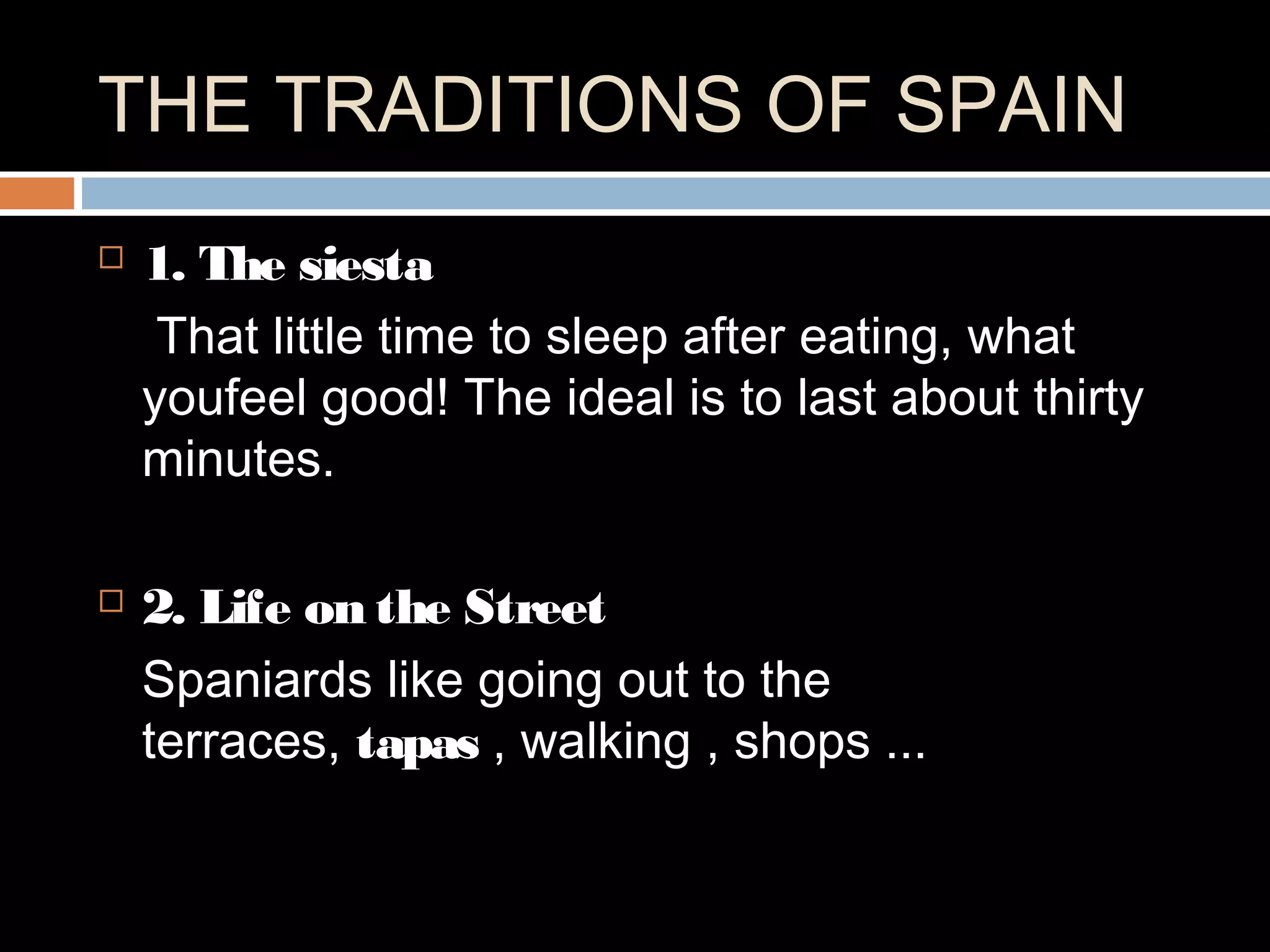 Spanish Traditions | PPT