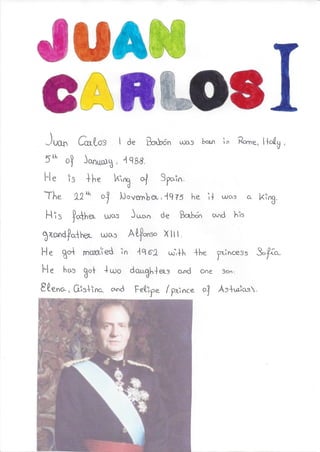 Spanish famous personalities | PDF