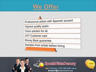 Spanish Voice Over | PPT