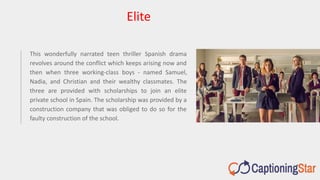 Spanish web series with cc in the ott | PDF