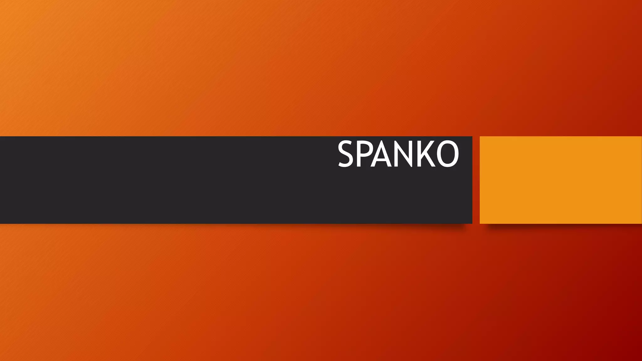 Spanko | PPT