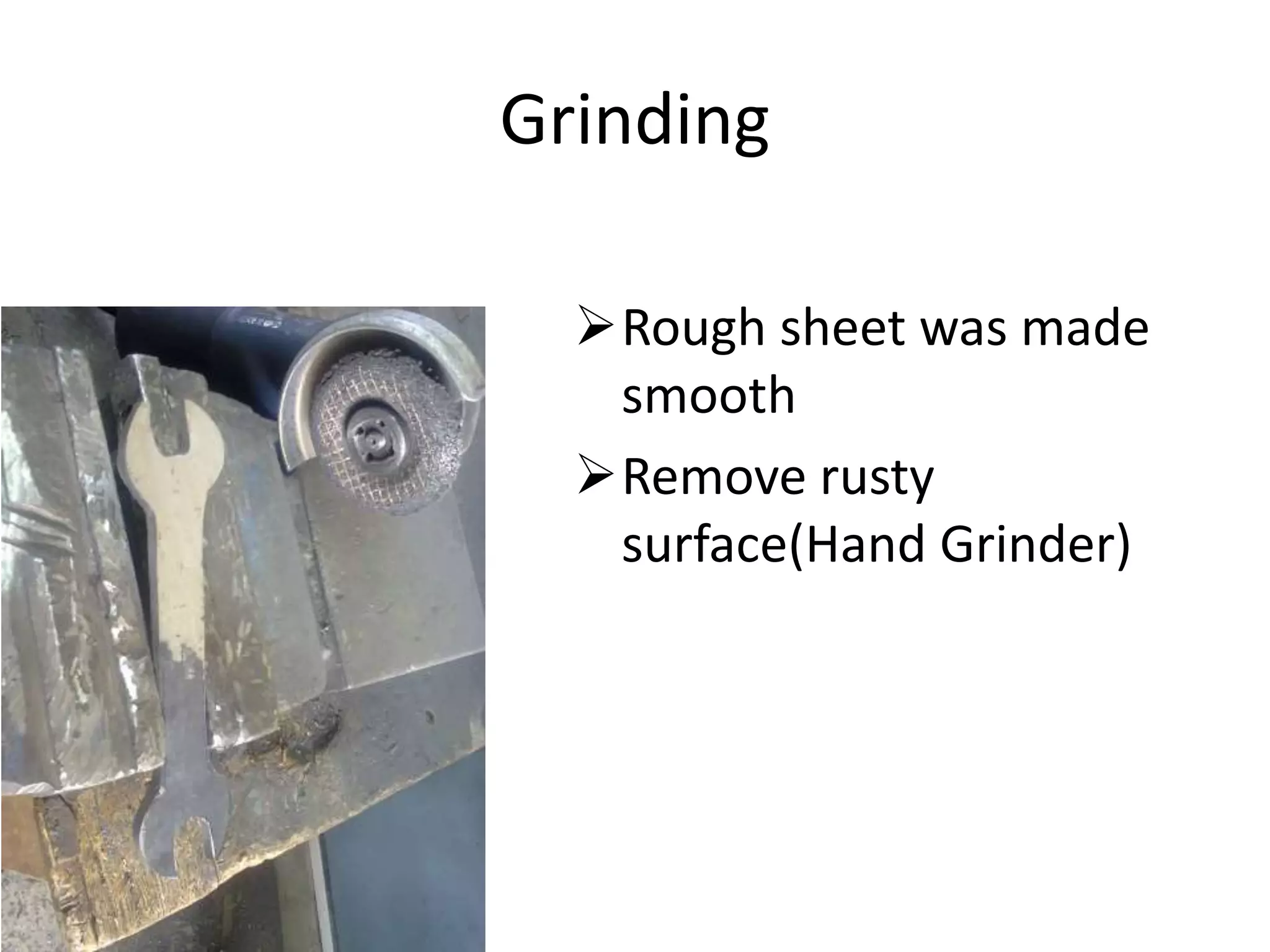 Spanner manufacturing process by Mazhar Iqbal PIEAS University ...