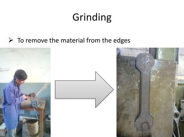 Spanner manufacturing process by Mazhar Iqbal PIEAS University ...