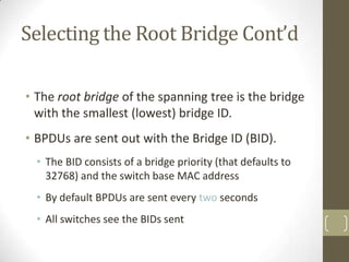 Spanning tree protocol | PPTX
