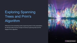 Spanning Tree in data structure and .pptx