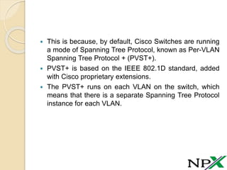 Spanning Tree Bridge Root Priority value & Extended System ID | PPTX | Computer Networking ...
