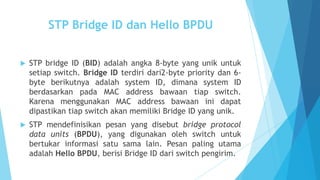 Spanning tree protocol | PPTX