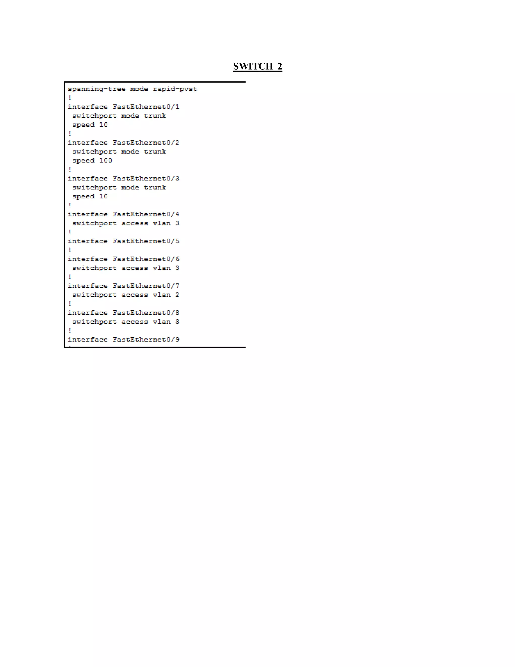 Packet Tracer: Cisco, Spanning tree protocol | PDF