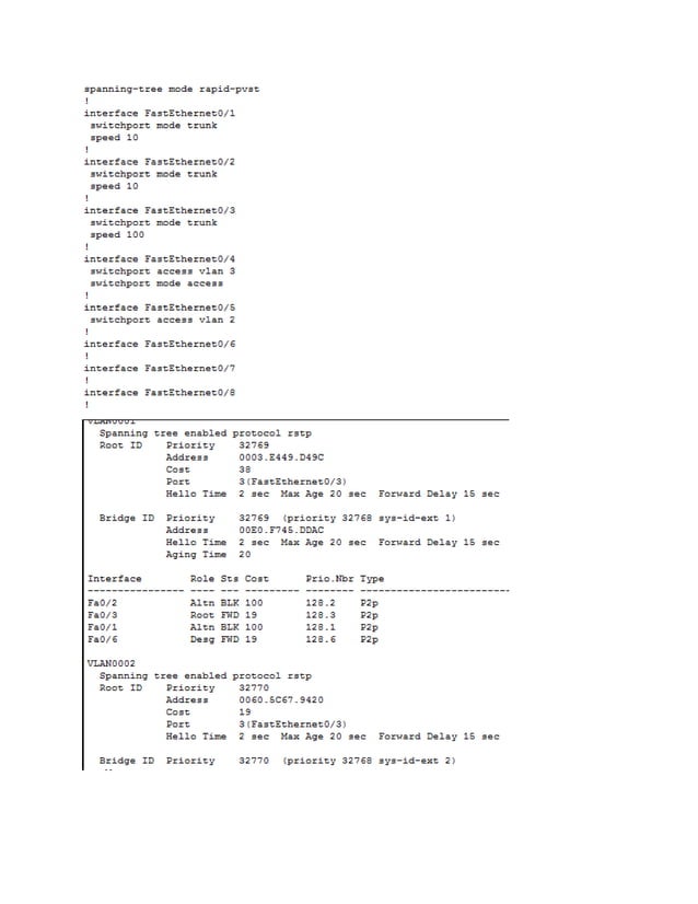 Packet Tracer: Cisco, Spanning tree protocol | PDF
