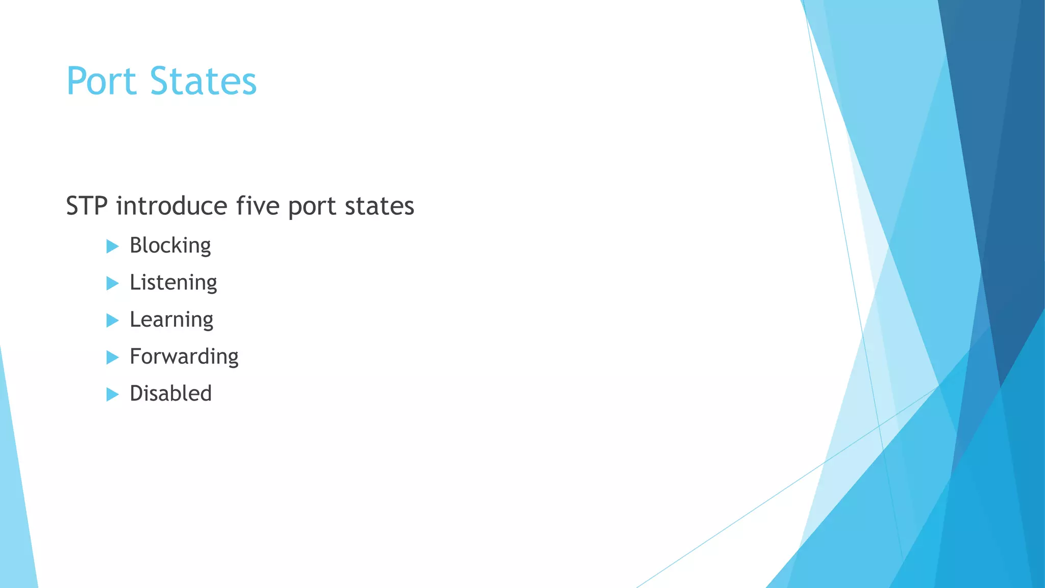 Spanning tree protocol | PPTX