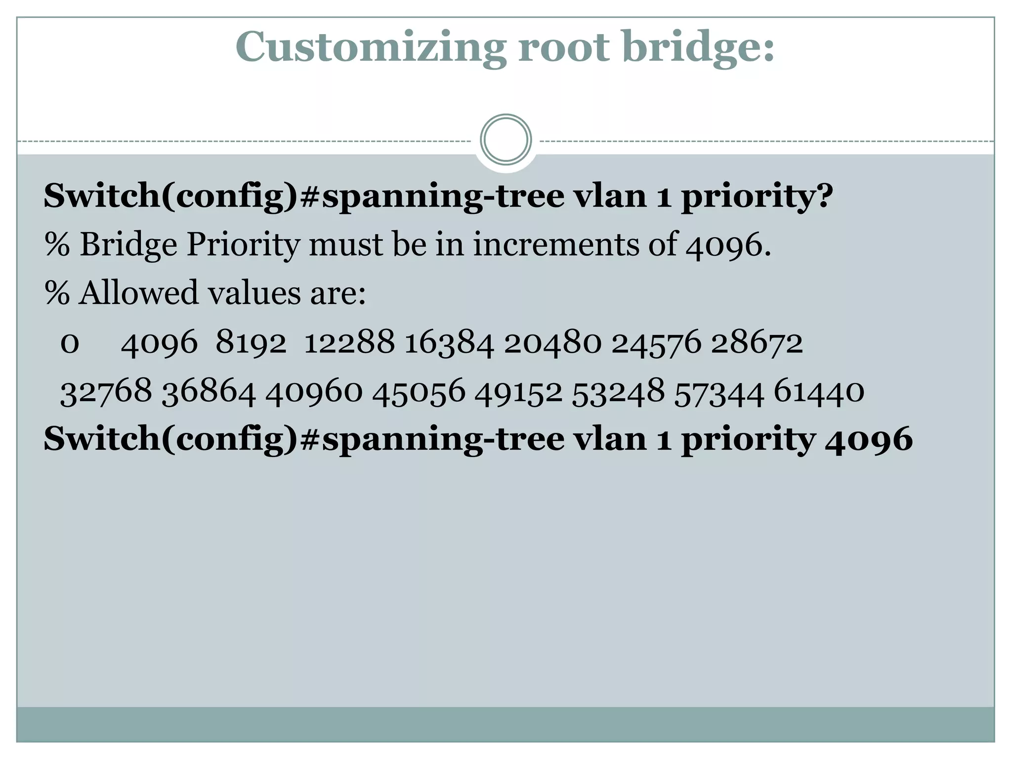 How to handle Spanning –tree protocol (stp) on Cisco Switch | PPTX | Computer Networking | Computing