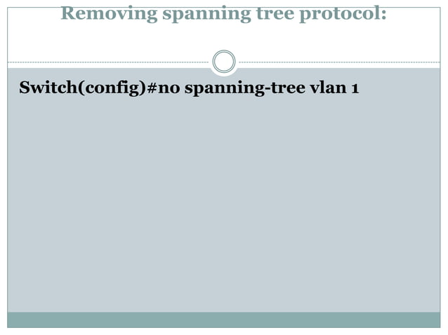 How to handle Spanning –tree protocol (stp) on Cisco Switch | PPTX | Computer Networking | Computing